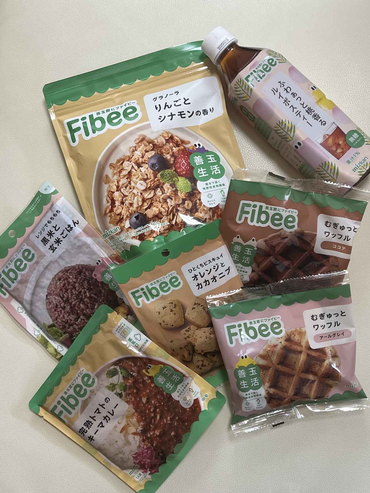 “発酵性食物繊維”に着目した新ブランド【Fibee】主食から間食まで全7種類のラインナップで発売開始！ - カワコレメディア