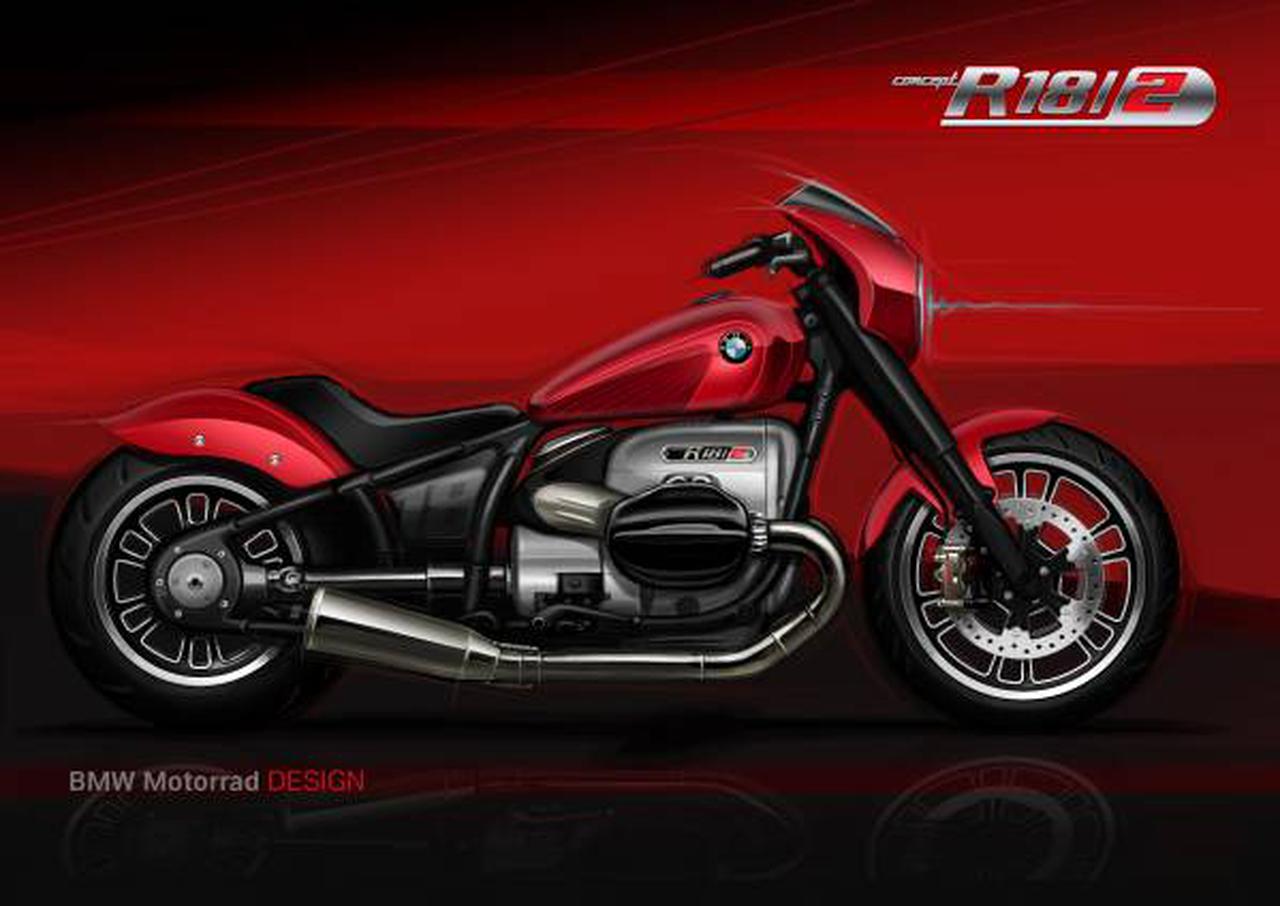 1番目の画像 - BMW「Concept R18/2」のスタイリングを全て見る - webオートバイ