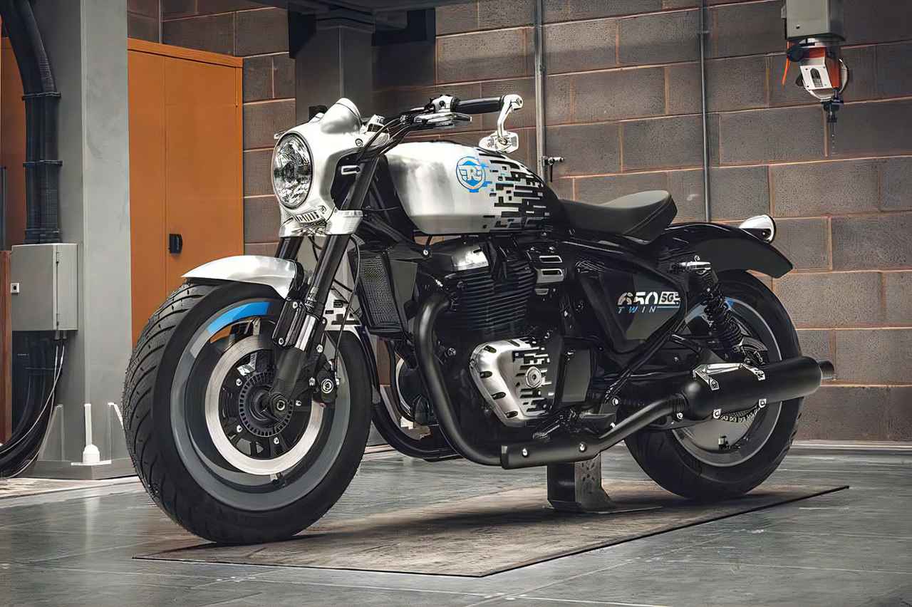ロイヤルエンフィールドが考える「未来のバイク」SG650をEICMAで公開！【2022速報】 - webオートバイ