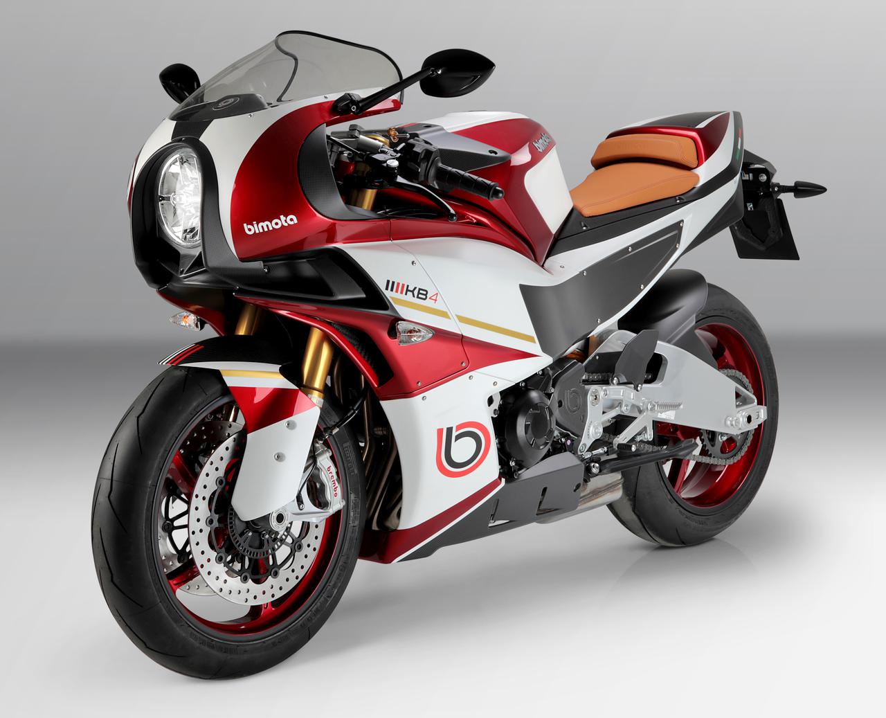 ビモータ「KB4」を解説｜日本での発売が決定！ 価格は437万8000円、カワサキ製のエンジンや電子制御装備を搭載【2022速報】 - webオートバイ