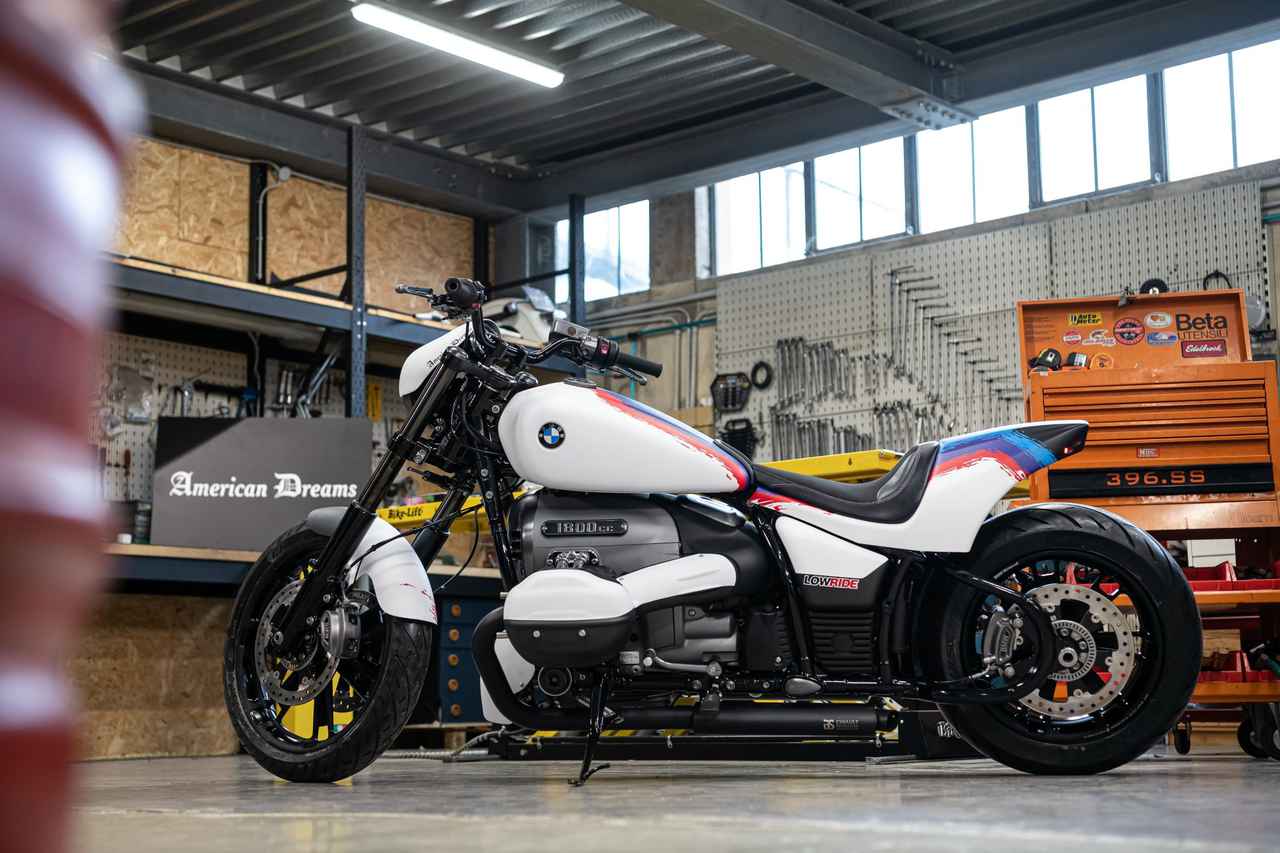 BMWがカスタムモデル「R18M」を公開！ レトロな「R18」がモダンなパワークルーザーに変身 - webオートバイ