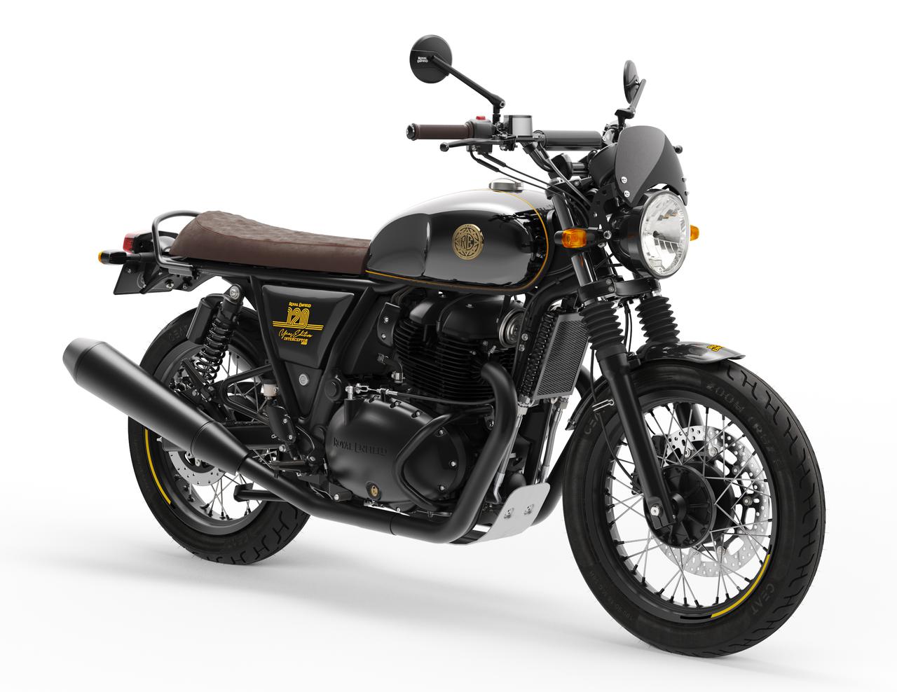 ロイヤルエンフィールド 創業120周年記念車「INT650 ブラックミラー」「コンチネンタルGT650 ブラックミラー」登場！ - webオートバイ
