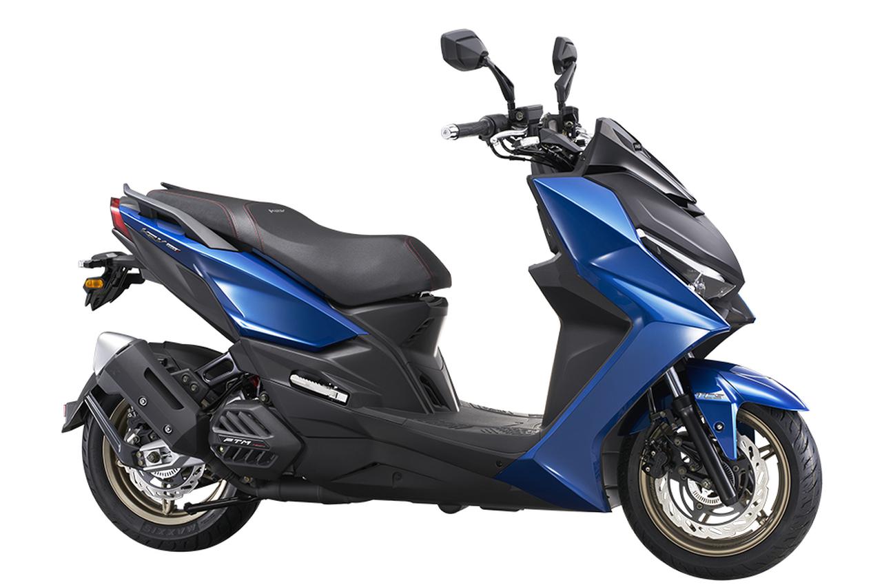 キムコの新型スポーツスクーター「Kymco-KRV180TCS」日本での発売決定！ 走行性能を追求しながら便利な装備も多数搭載 - webオートバイ