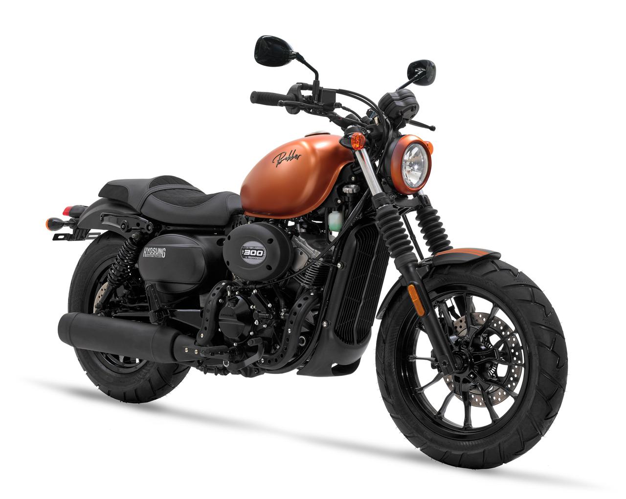 ヒョースン「GV300S ボバー」日本での発売決定！ 296ccの水冷V型2気筒エンジンを搭載したクルーザーモデル - webオートバイ