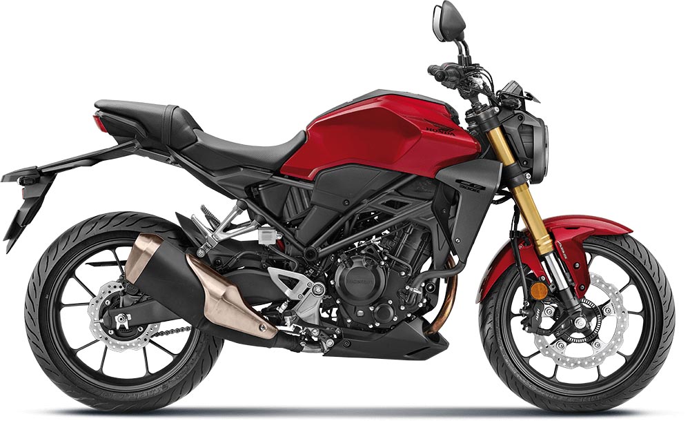 ホンダが新型車「CB300F」をインドで発表！ 油冷エンジン、倒立フォーク、トラクションコントロールにABS、存在感抜群のスタイル - web ...