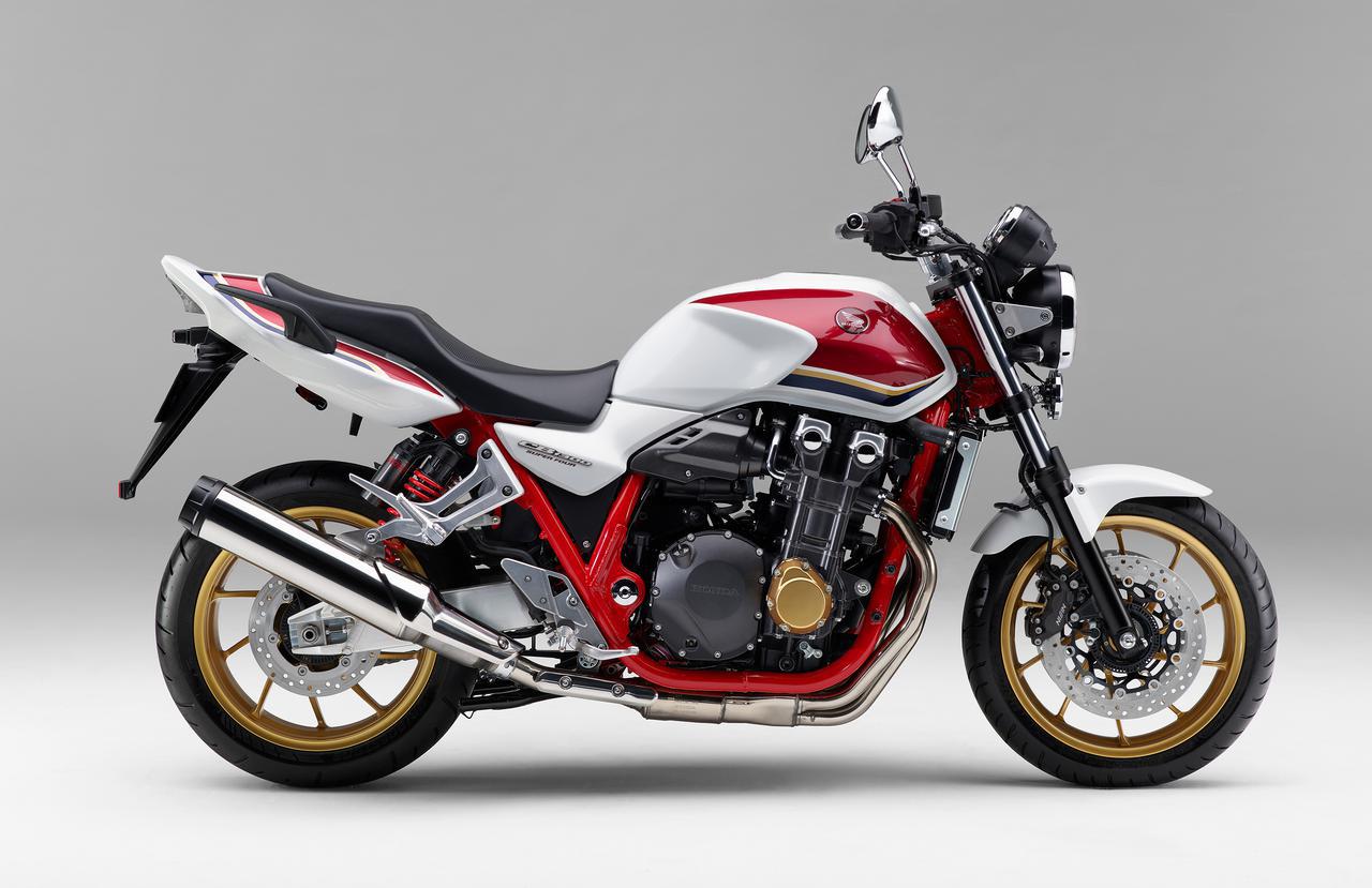 ホンダが「CB1300SF」「CB1300SB」の30周年記念モデルを世界初公開！ SNSで登場した特別カラー・30thアニバーサリーとは？ - webオートバイ