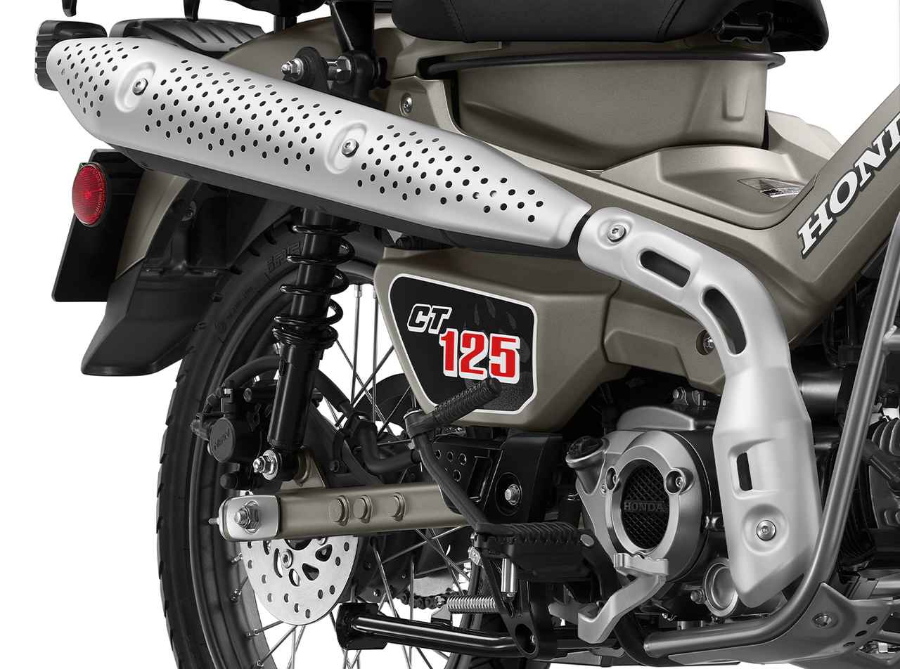 ホンダ「CT125」がタイでモデルチェンジ！ 新エンジン搭載＆リアサスペンションをグレードアップ - webオートバイ