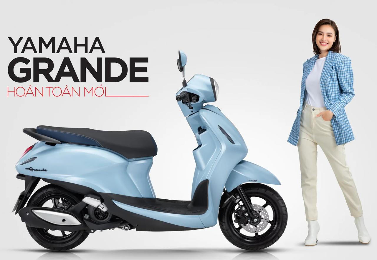 ヤマハ「グランデ」｜美しくも実用的な125ccハイブリッド・スクーターがモデルチェンジ！ 高い完成度がベトナムで人気？【小松信夫の気になる日本 ...