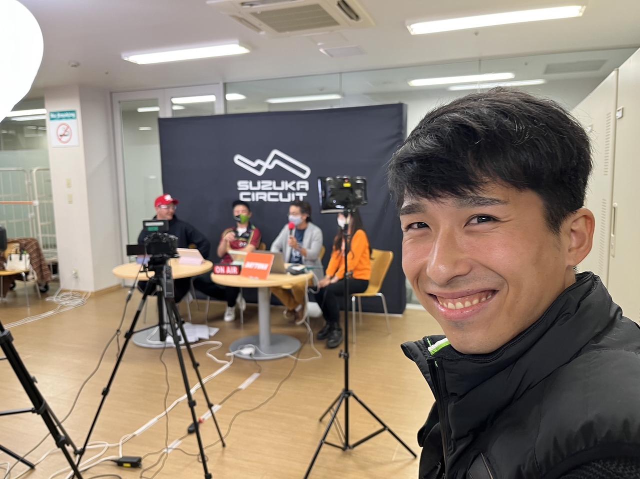 今日はどうなる？ 誰が登場する？ MFJグランプリ in 鈴鹿 「アフターレース」トークショー！ 11/6の生配信は16時ころから ...