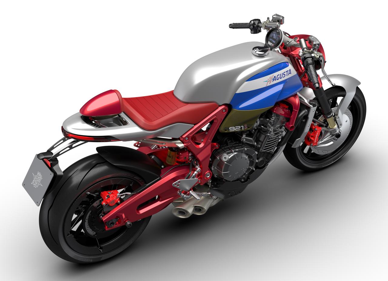 MVアグスタがコンセプトモデル「921S」を発表！ 往年の名車をオマージュしたネオ・レトロモデル【2023速報】 - webオートバイ