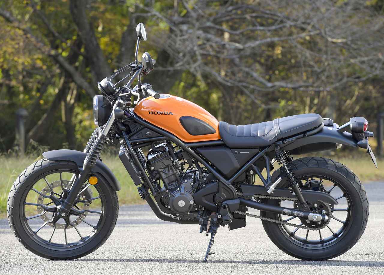 【カスタム】ホンダ「CL250」はアドベンチャーバイクにも変身できる!? 純正パーツ装着車から見る新生CLシリーズの可能性 - webオートバイ