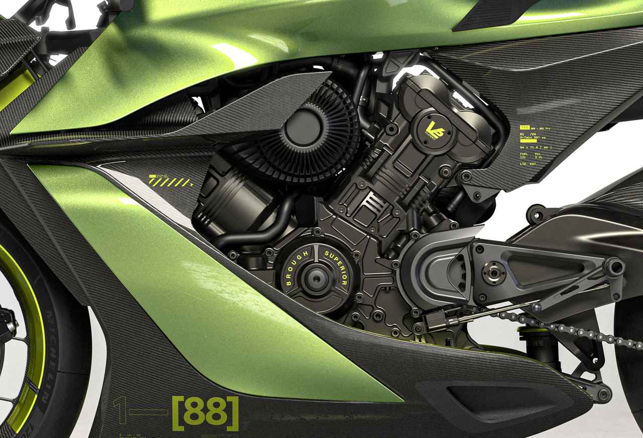 アストンマーティン「AMB 001 Pro」登場！ ブラフ・シューペリアとのコラボレーションバイク第2弾 - webオートバイ