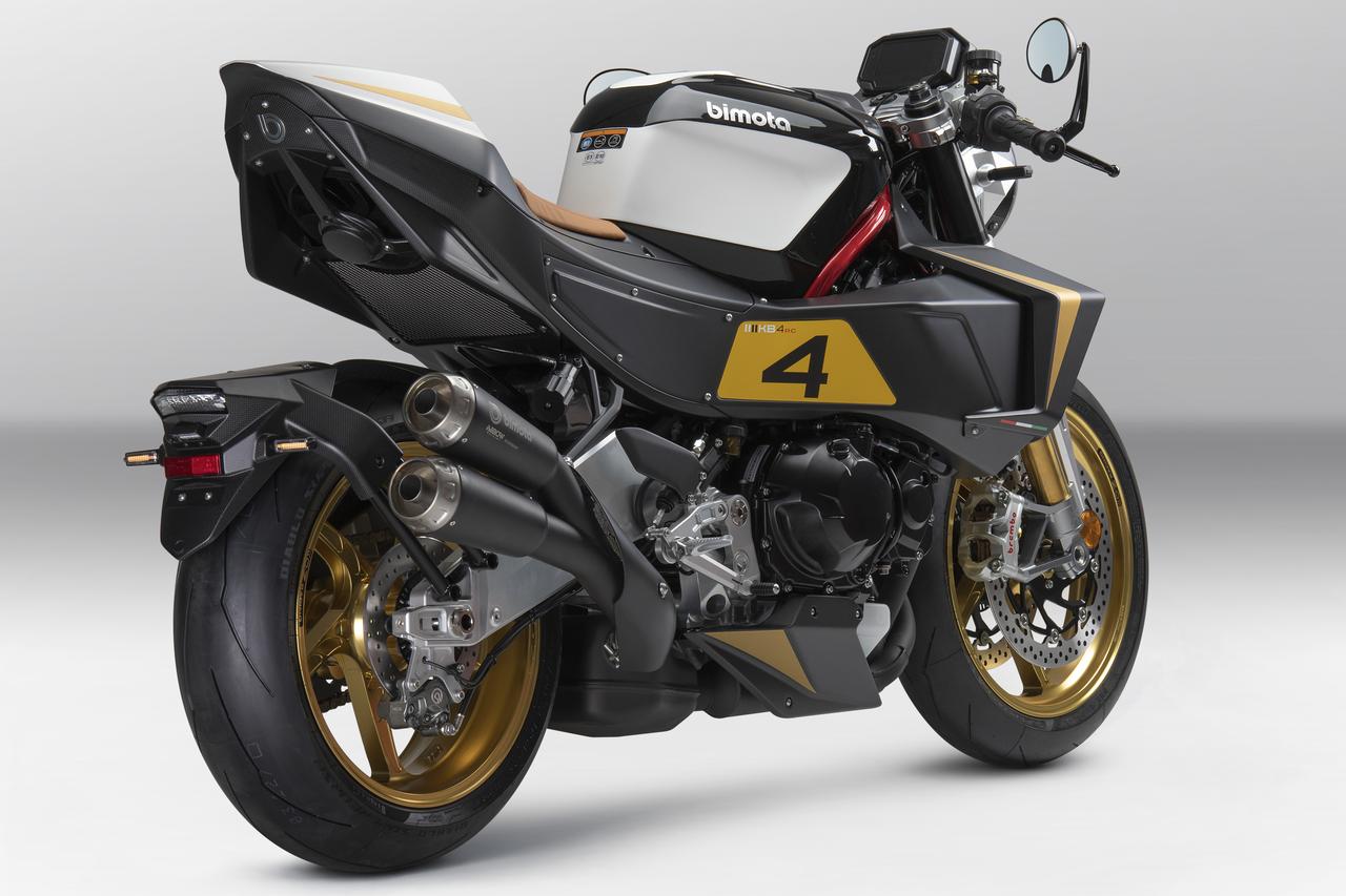 ビモータが「KB4 RC」の最新モデルを公開！ プレミアムスポーツ「KB4」のネイキッド版、より精悍さを増してついに市販化へ？ - webオートバイ