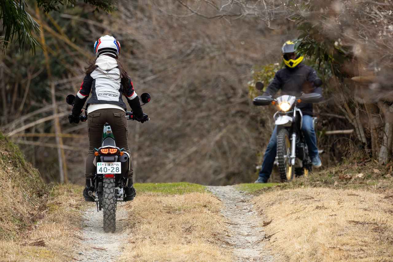 オフ車のタイヤ選びをズバッと解決！GP-410とGP-610を比較試乗！ - webオートバイ