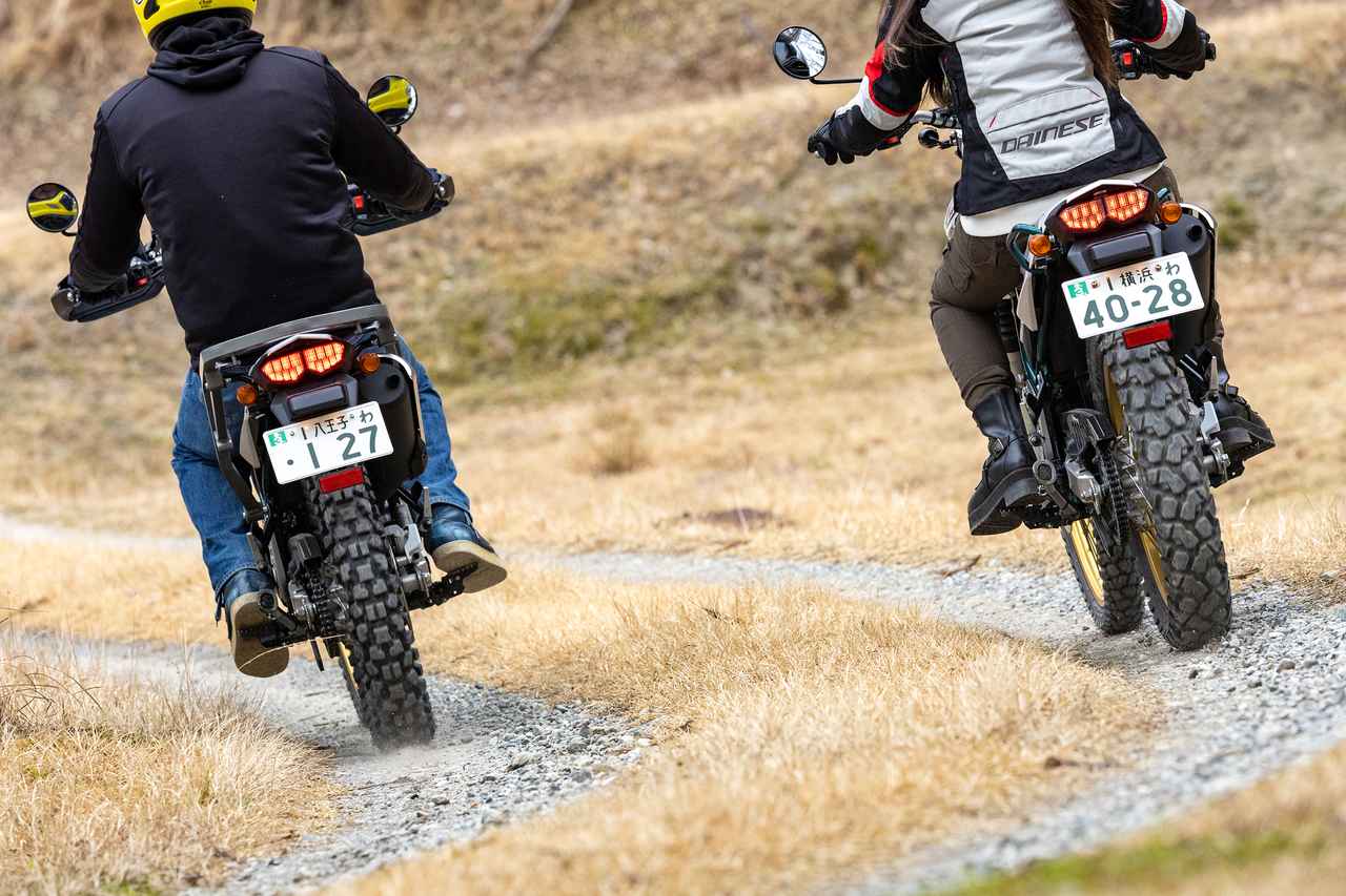 オフ車のタイヤ選びをズバッと解決！GP-410とGP-610を比較試乗！ - webオートバイ