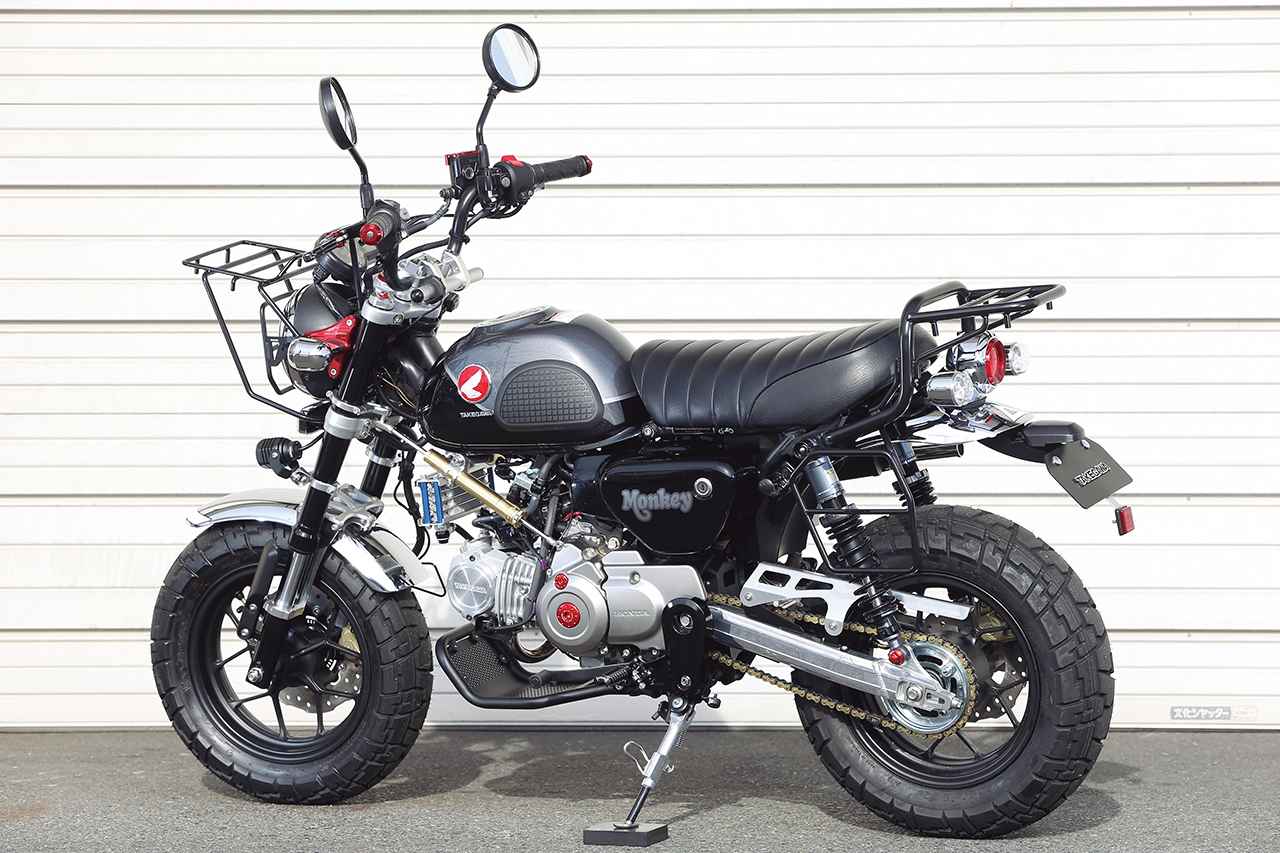 ホンダ「モンキー125」を全身カスタム！ スペシャルパーツ武川が提案する現代のモンキーの楽しみ方 - webオートバイ