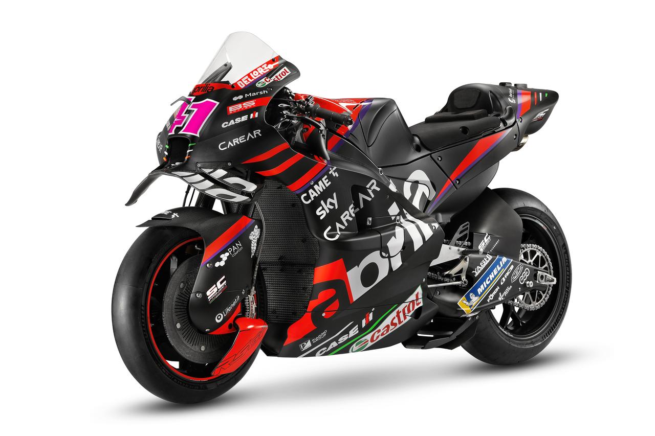 Aprilia RacingがMotoGP2023年シーズンのカラーリングを発表【アプリリア篇】 - webオートバイ