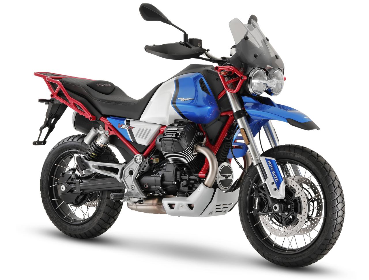 モト・グッツィ「V85TT」2023年モデル発売！ 爽やかなブルーとホワイトを基調としたニューカラーが登場 - webオートバイ