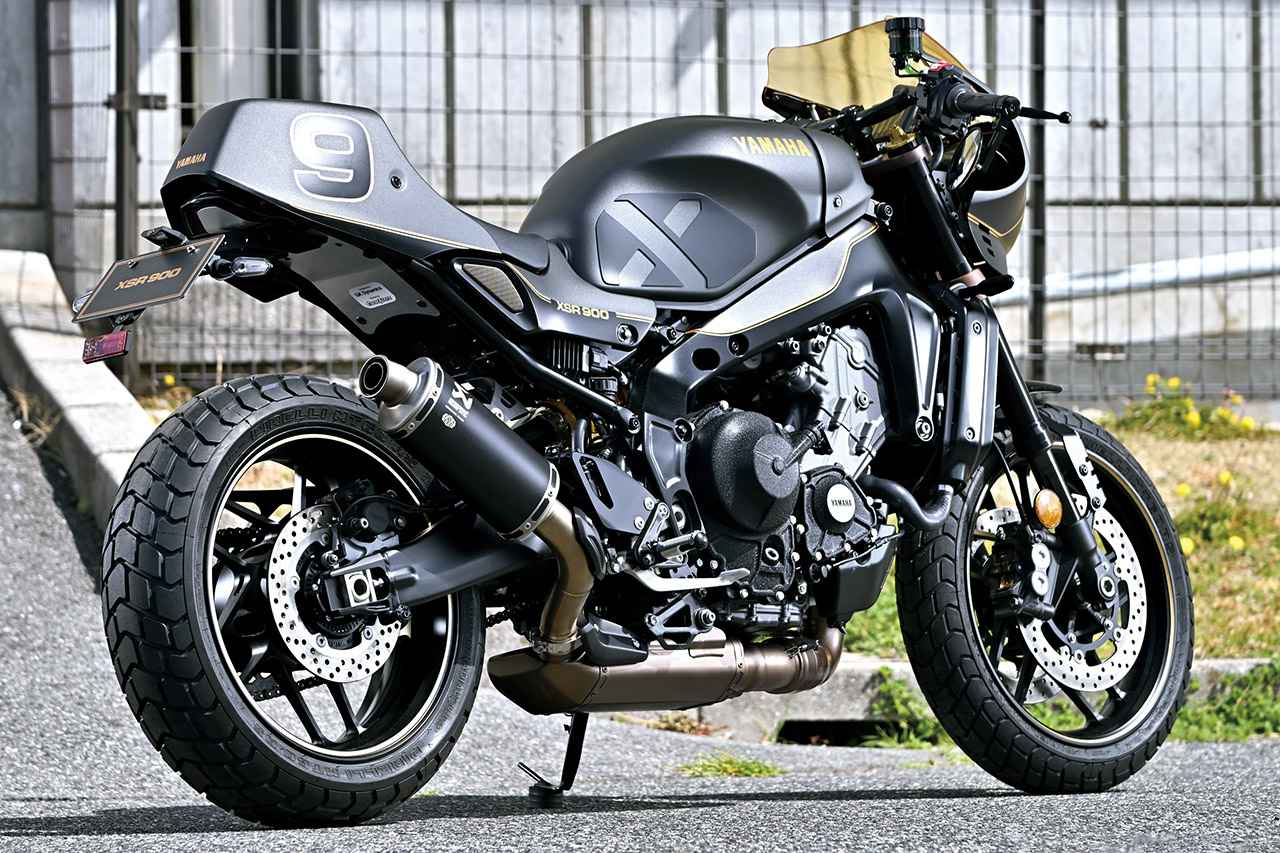 ヤマハ「XSR900 Knight of the“9”」“黒”の美しさを全面に表現した渾身のメーカーカスタム - webオートバイ