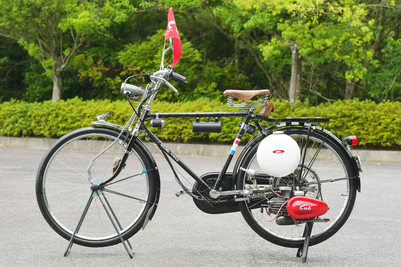 ホンダ「カブF型」とは？ スーパーカブの先祖の実車を徹底チェック