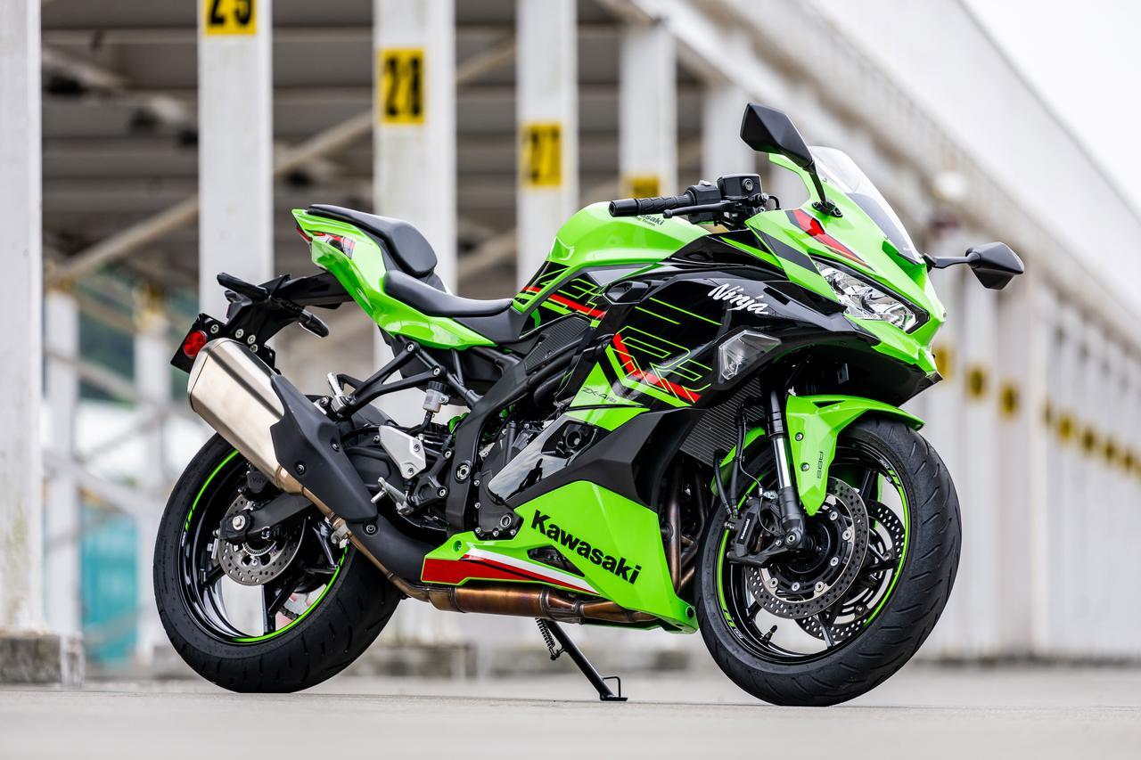 【写真21枚】カワサキ「Ninja ZX-4R SE」「Ninja ZX-4RR KRT EDITION」 - webオートバイ