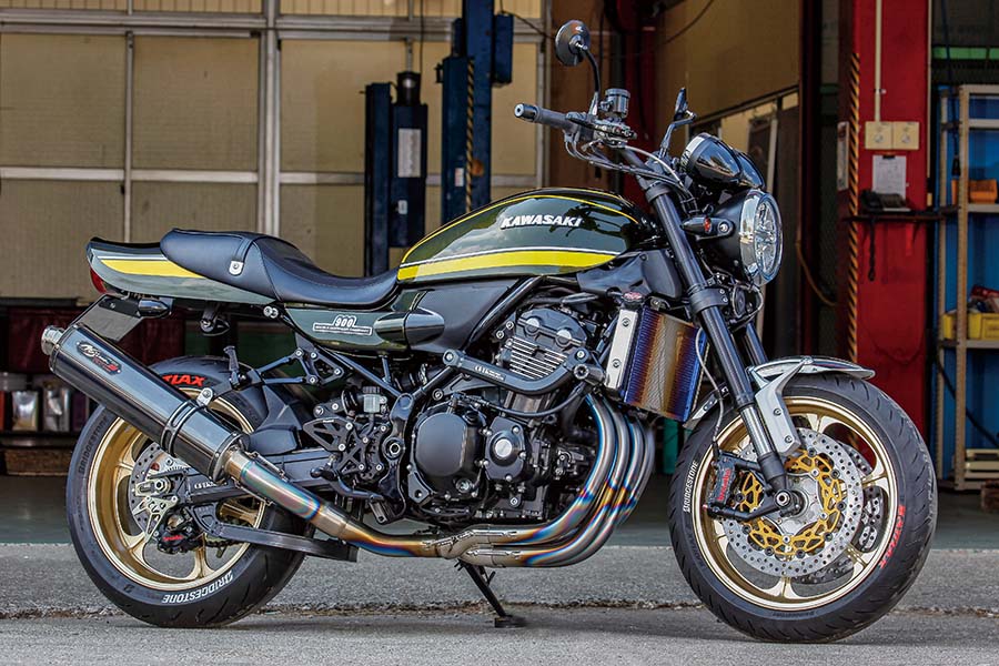 プロト Z900RS（カワサキ Z900RS）尽きることのないカスタムの魅力を提案する車両【Heritage&Legends】 - webオートバイ