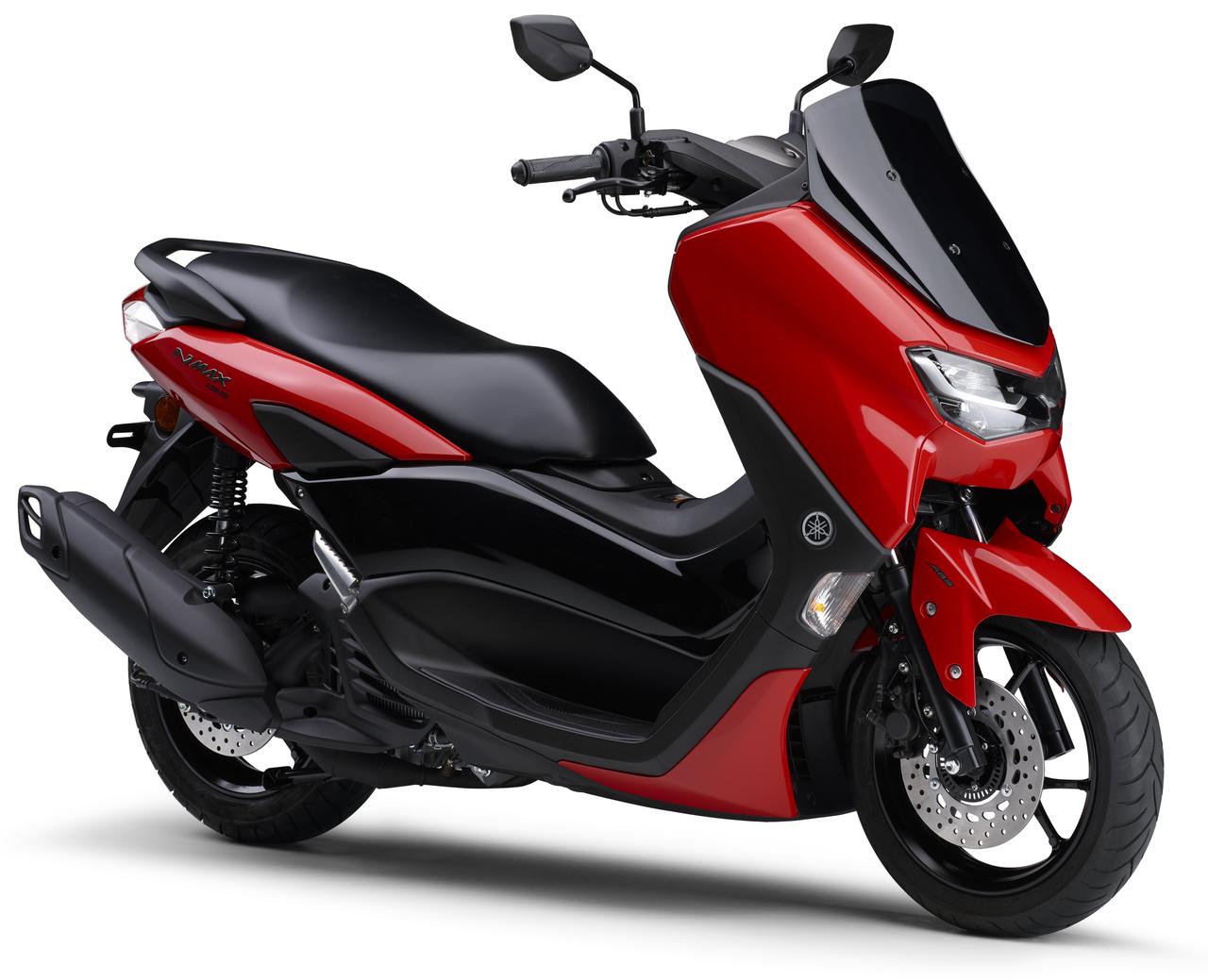 ヤマハ「NMAX155」2023年モデル発売！ 新色のホワイトとレッドが登場、カラーバリエーションは全4色 - webオートバイ