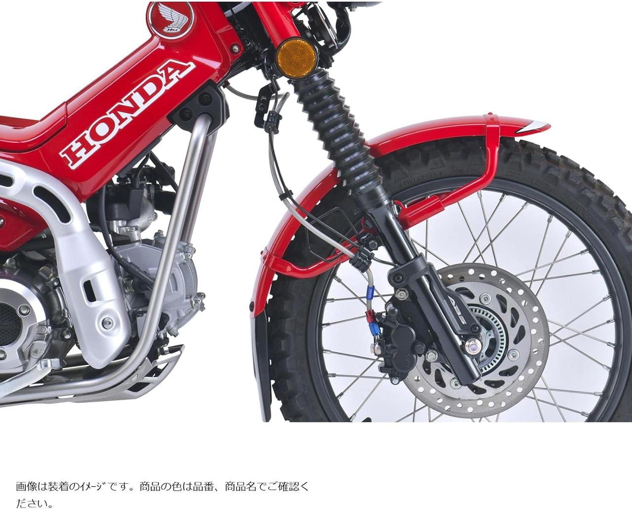 ステンメッシュホースといえばSWAGE-LINE（スウェッジライン）。ハンターカブのブレーキタッチを改善しつつ、ハイクオリティなスタイルを実現するぞ。〈若林浩志のスーパー・カブカブ・ダイ ...