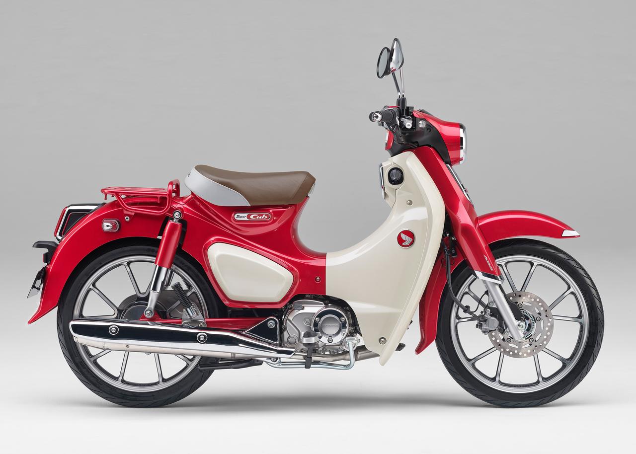ホンダ「スーパーカブ C125」2024年モデル発売！ 初代C100をより強く想起させる新色が登場、カラーバリエーションは全3色 - webオートバイ