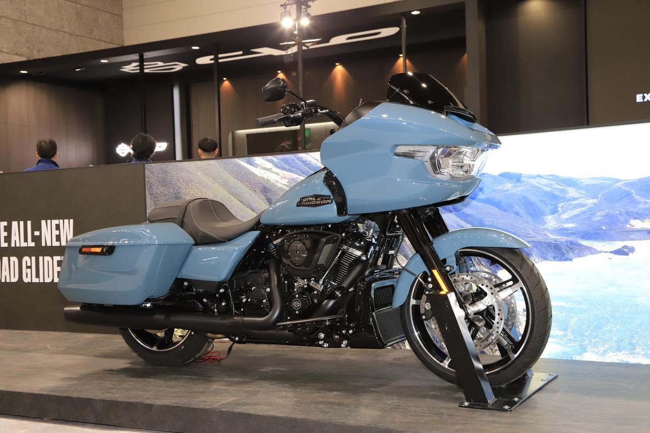 ハーレーダビッドソンブースの注目バイク｜「X350」「ストリートグライド」などの新型車が並ぶ【大阪モーターサイクルショー2024速報】 - webオートバイ