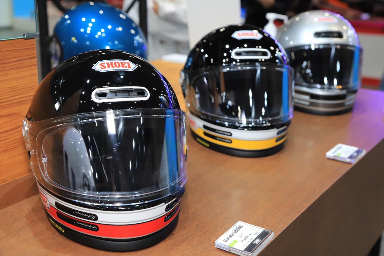2024年注目のヘルメット新製品｜SHOEI編｜「GTエアー3」や『バリバリ伝説』コラボモデルを初公開【大阪モーターサイクルショー2024レポート】 - webオートバイ