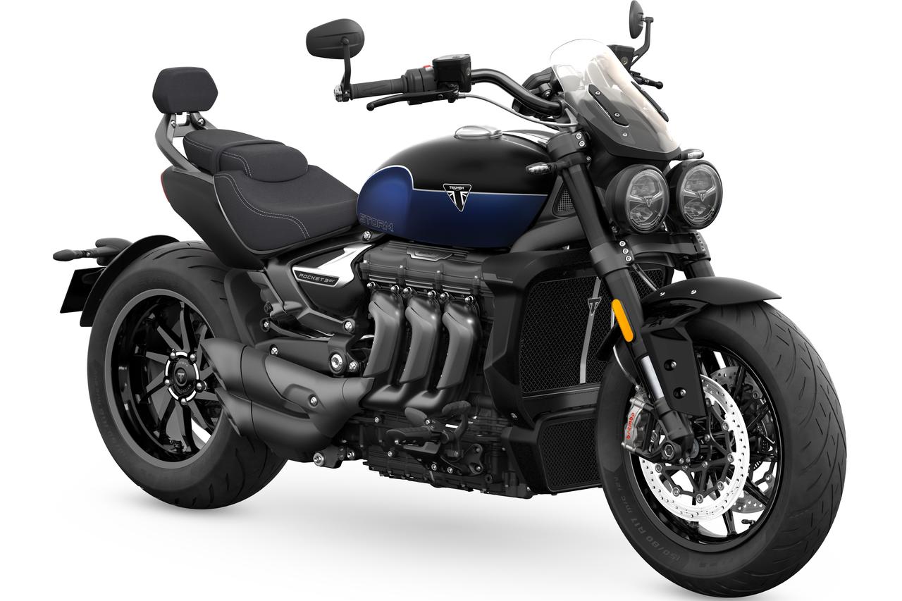 トライアンフが「ロケット3」のニューモデルを発表！「ロケット3ストームR」「ロケット3ストームGT」誕生 - webオートバイ