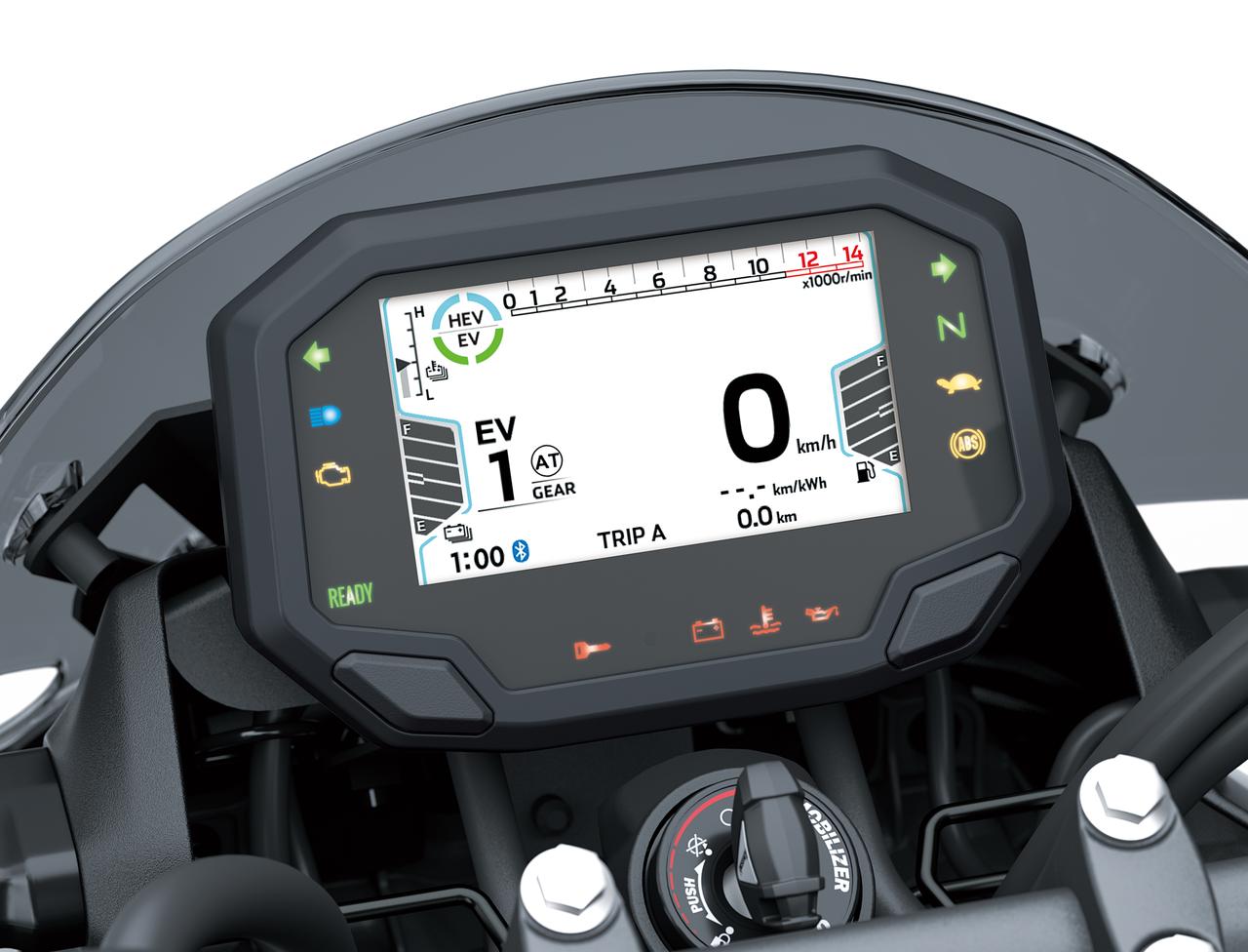 カワサキ「Z7ハイブリッド」国内モデル正式発表！「Ninja7ハイブリッド」とともに2024年6月15日に発売 - webオートバイ