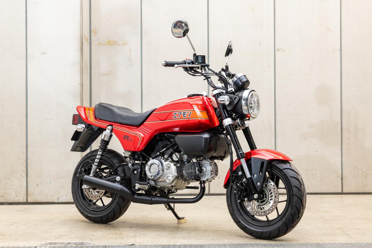 ホンダ「モンキー125」で楽しむCB-Fレプリカスタイル、その名も「エフモン」外装キット！ T.T.Rモータースのカスタムを見よ - webオートバイ