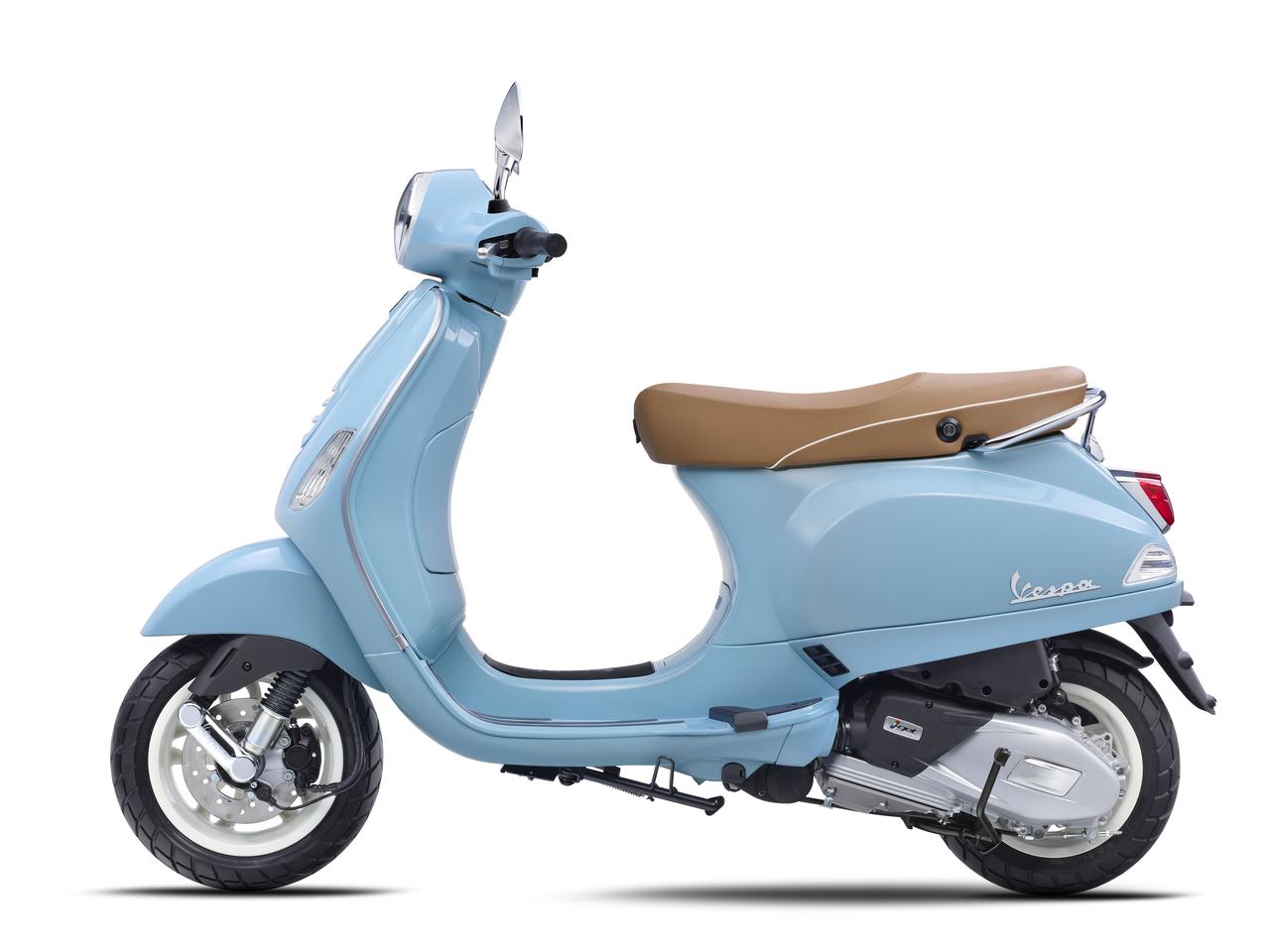 ベスパ「LX125 ABS」2024年モデル発売！ 新色のカプリブルーとクリオーゾイエローが登場 - webオートバイ