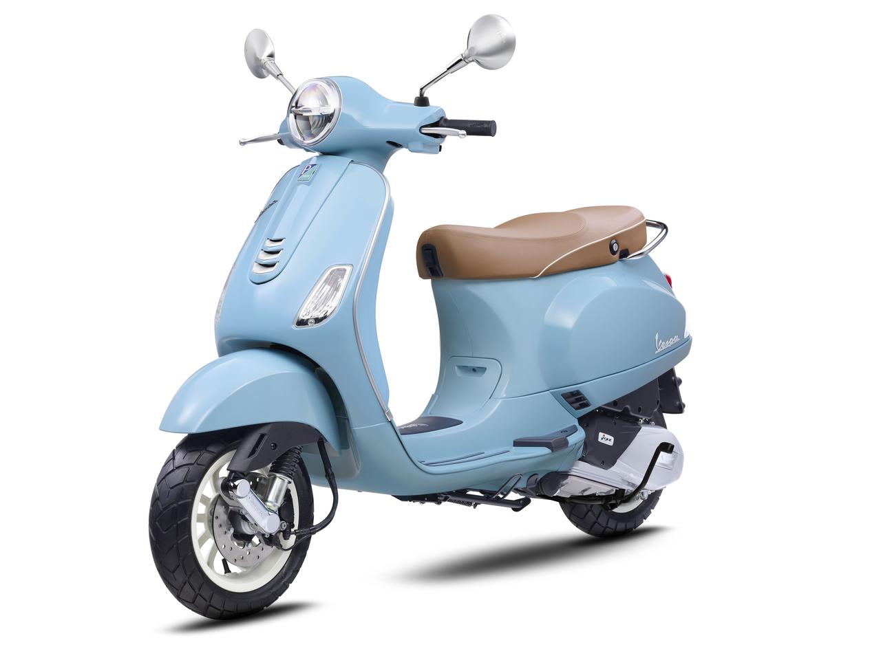 ベスパ「LX125 ABS」2024年モデル発売！ 新色のカプリブルーとクリオーゾイエローが登場 - webオートバイ