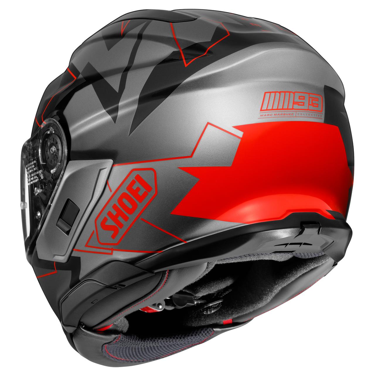 SHOEIがMotoGPマルク・マルケス選手との最新コラボヘルメット「GT-Air3 MM93コレクション・グリップ」を発表！ - webオートバイ