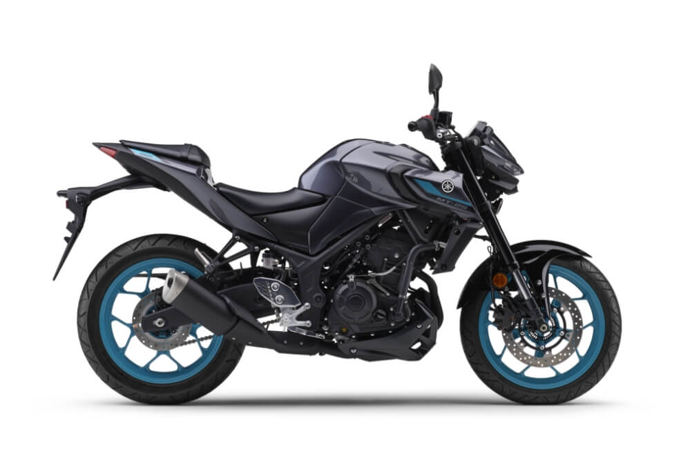 ヤマハ「MT-03」「MT-25」2024年モデル発売！ 新型MT-09とのリレーションを図った新色が登場 - webオートバイ