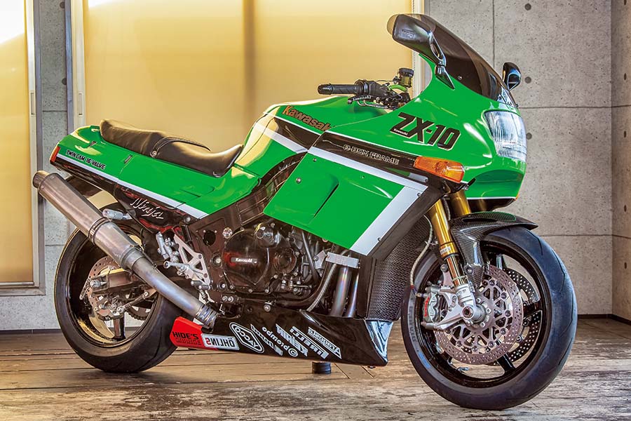 ガレージ モトテック×ヒデズガレージ ZX-10（カワサキ ZX-10）創意工夫が生きるベースと手法を組み合わせる【Heritage&Legends】 - webオートバイ