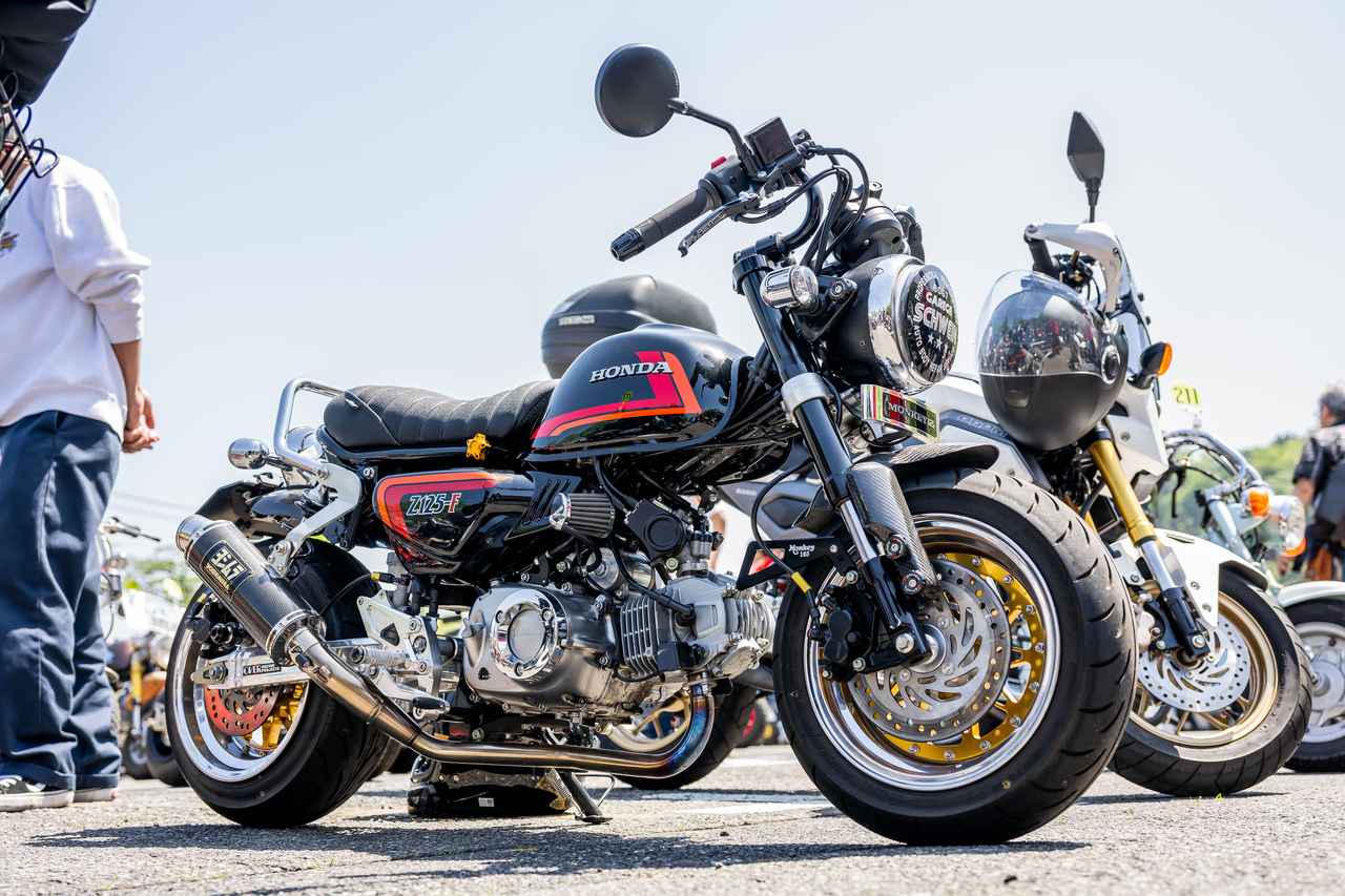 モンキーカスタムで人気のロー＆ワイドスタイルを125で造る｜HONDA MONKEY125 CUSTOM Part.2 - webオートバイ