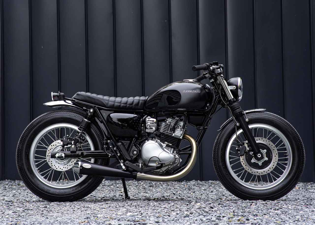 カワサキ「W230」最新カスタムをお届け!! タイを代表するカスタムショップ K-SPEEDが製作したボバースタイル - webオートバイ