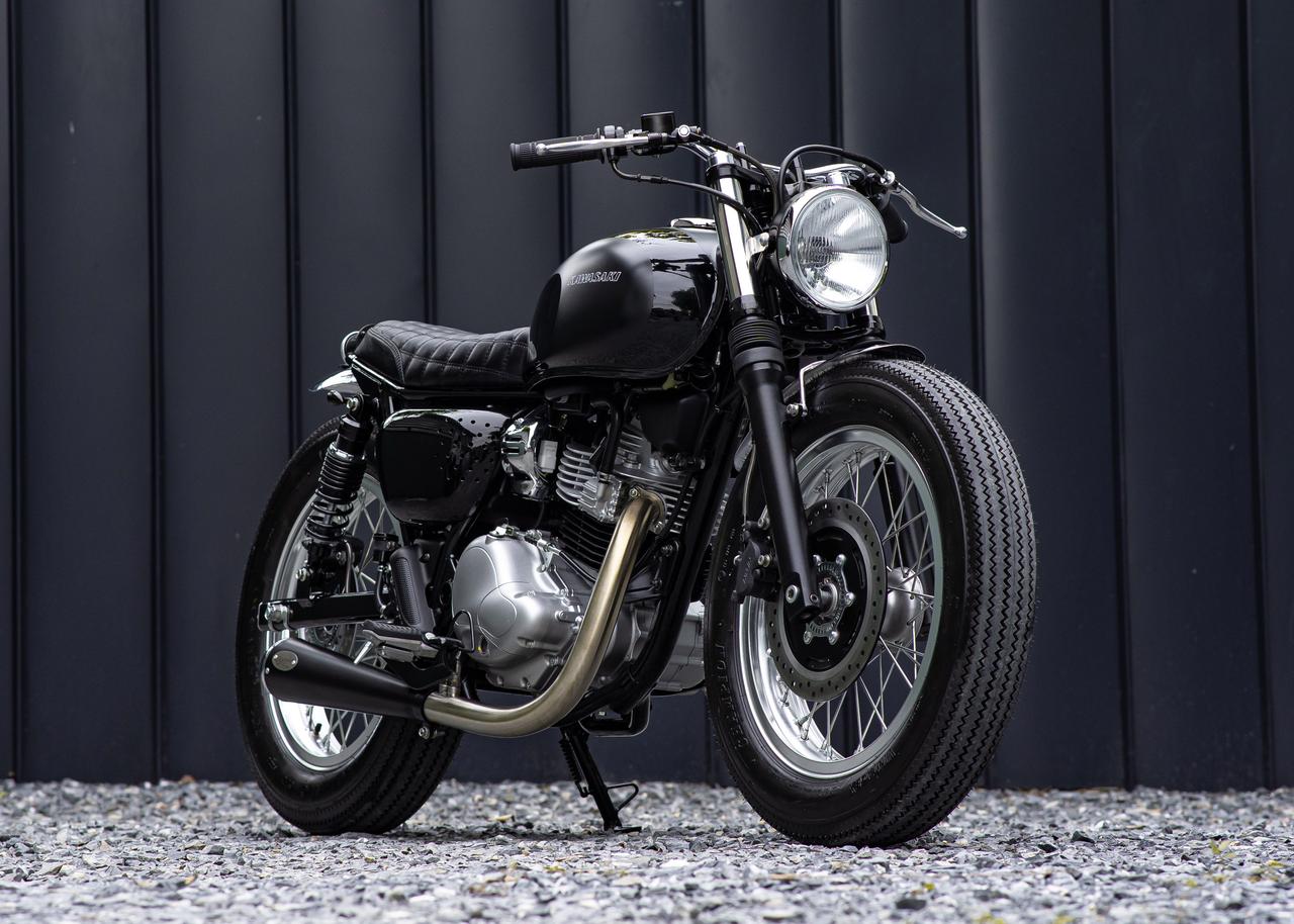 カワサキ「W230」最新カスタムをお届け!! タイを代表するカスタムショップ K-SPEEDが製作したボバースタイル - webオートバイ