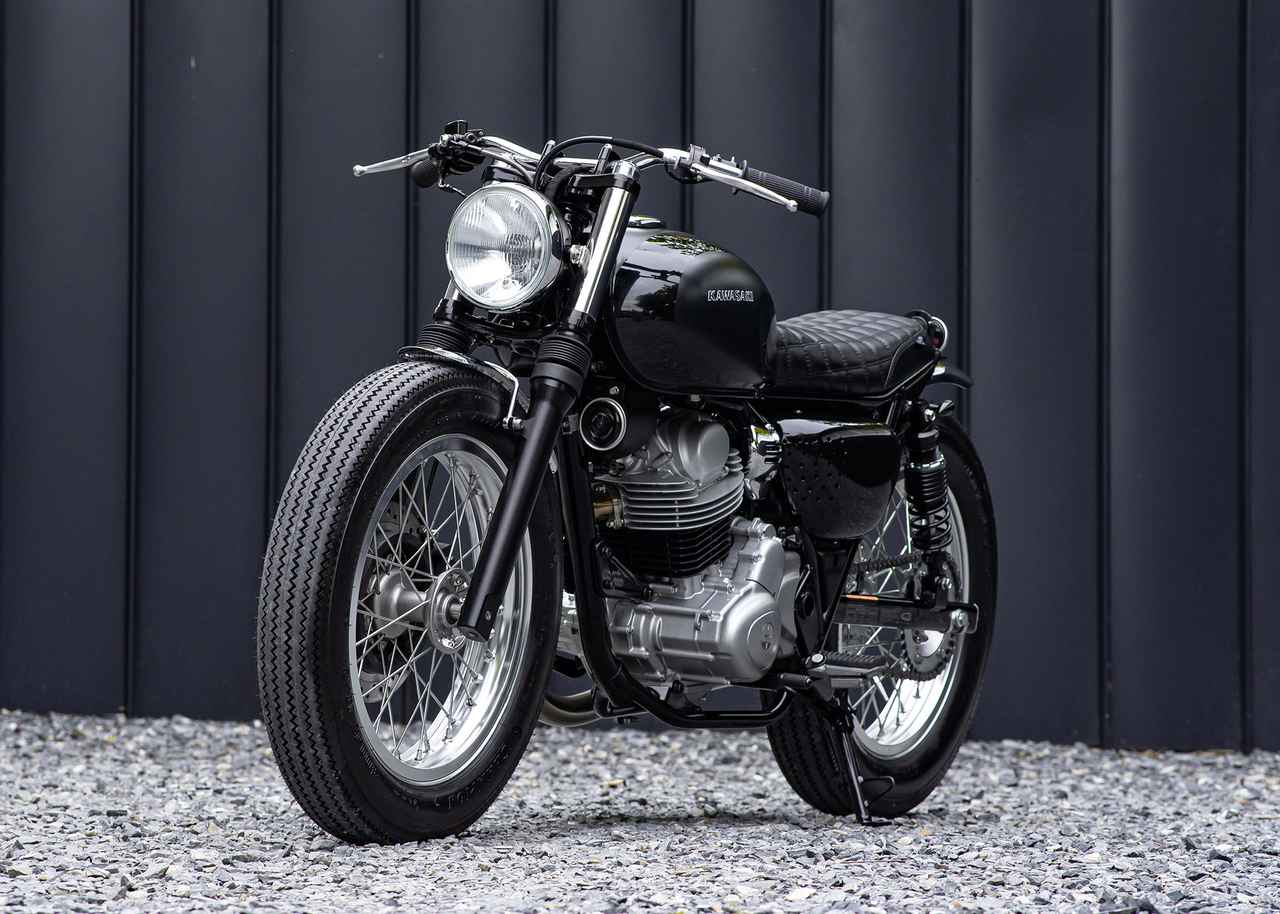 カワサキ「W230」最新カスタムをお届け!! タイを代表するカスタムショップ K-SPEEDが製作したボバースタイル - webオートバイ
