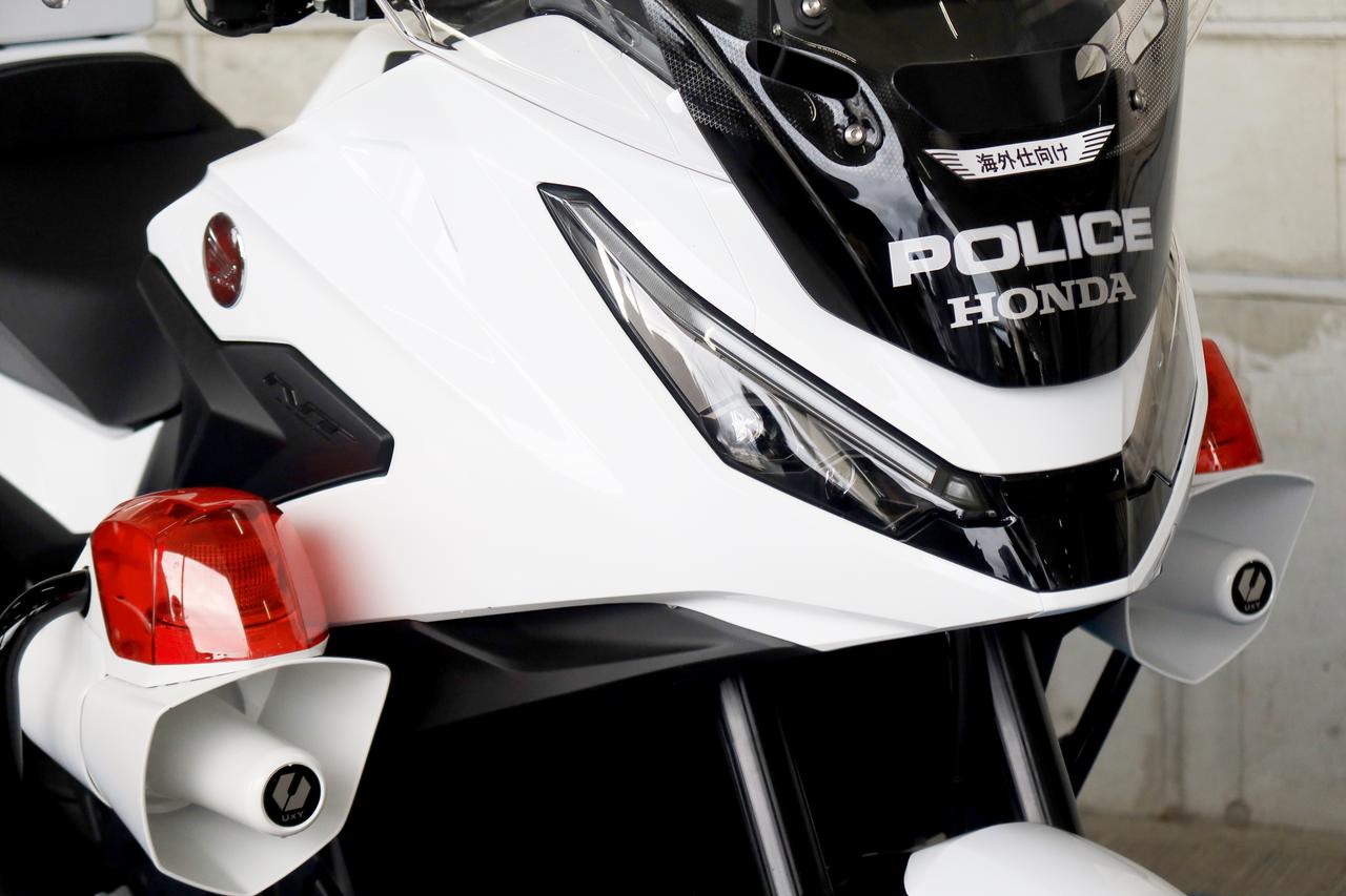 【白バイ】ホンダ「NT1100 ポリス」世界初公開！ 新型2025年モデルのNT1100をベースに開発、まずは海外の警察に納入予定 - webオートバイ