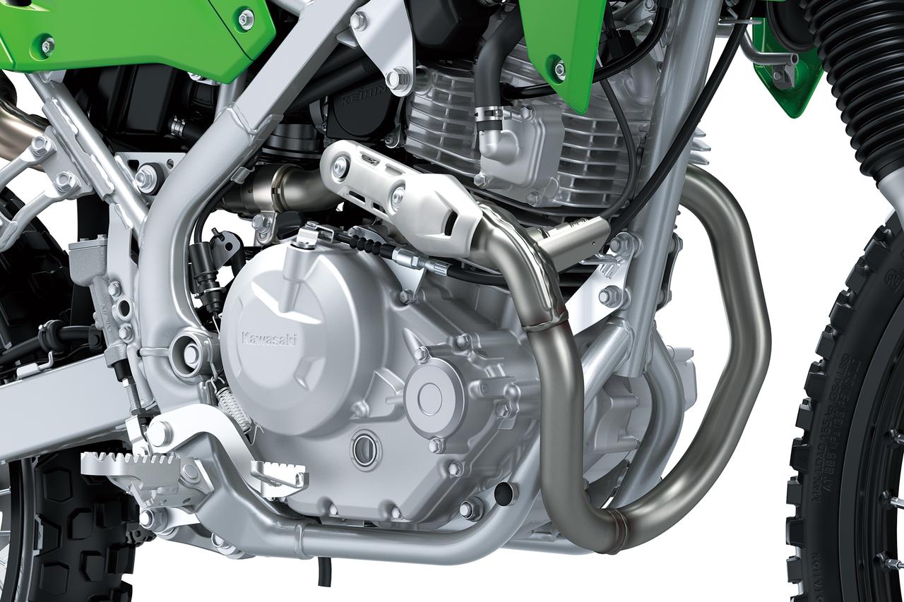 カワサキ新型「KLX230」「KLX230 S」発売！ 2025年モデルはLEDヘッドライトやアルミスイングアーム、ABSキャンセルスイッチを装備 - webオートバイ