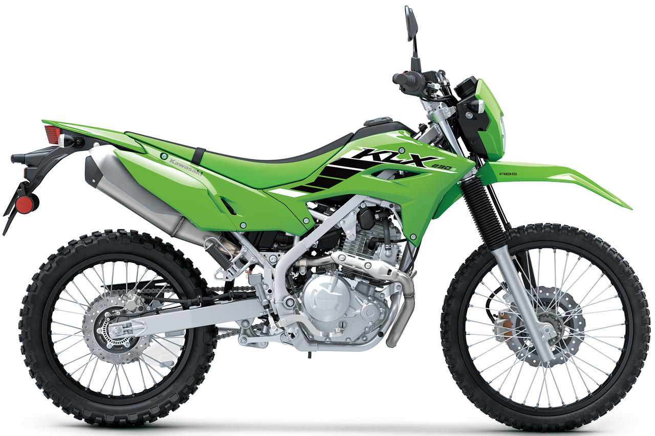 カワサキ新型「KLX230」「KLX230 S」発売！ 2025年モデルはLEDヘッドライトやアルミスイングアーム、ABSキャンセルスイッチを装備 - webオートバイ