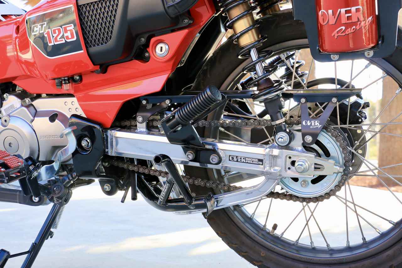 釣り×CT125×カスタム！さらに進化したOVER製“釣ーリング”向けパーツの数々をチェックしてみよう!! - webオートバイ