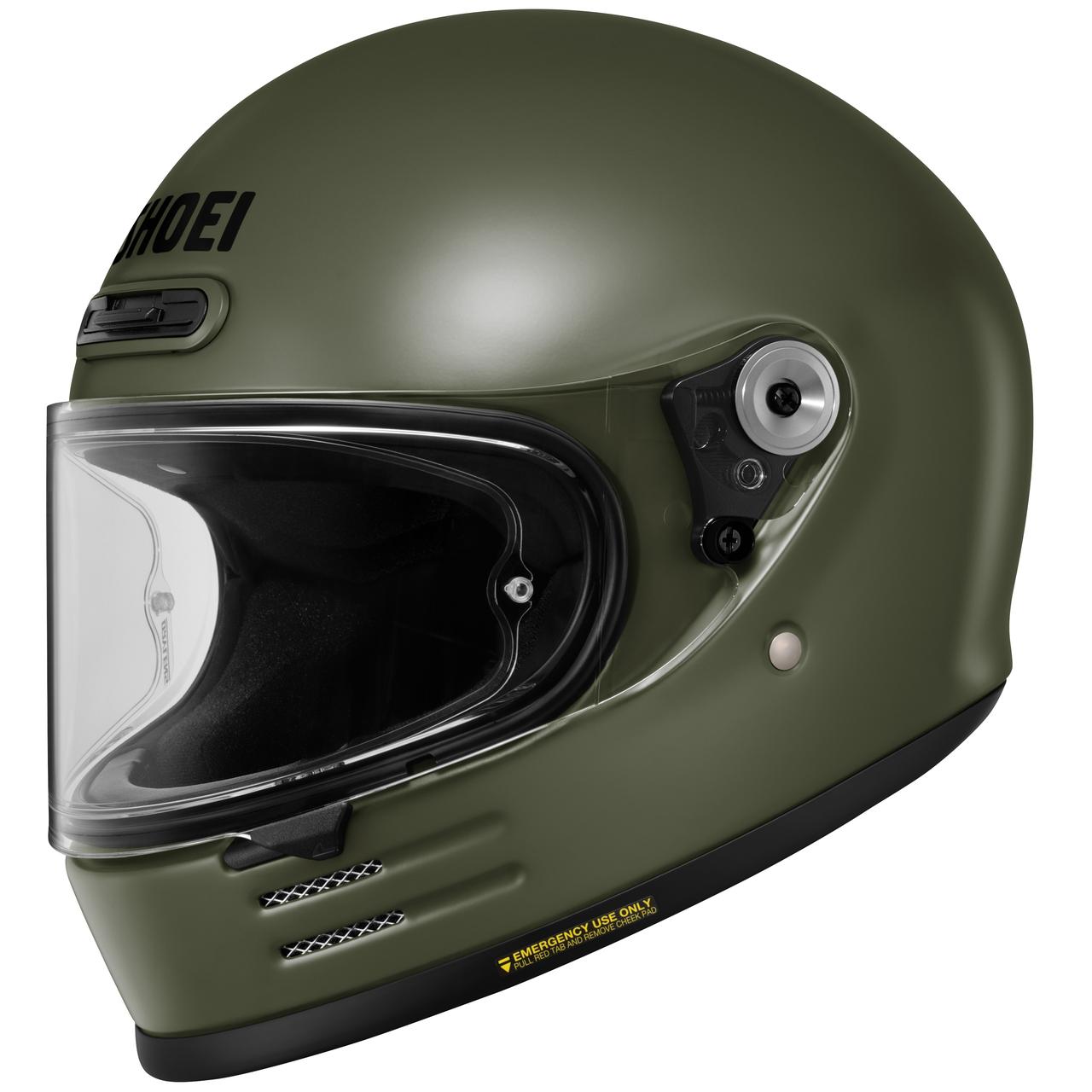 SHOEI「J・O+」「グラムスター」に新色「モスグリーン」が追加！ 味わいのあるビンテージライクな色合いが魅力 - webオートバイ