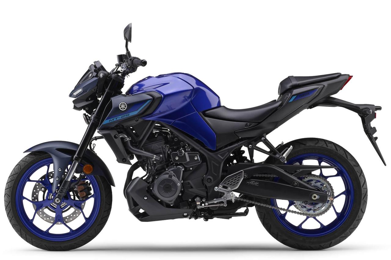 ヤマハ新型「MT-25」「MT-03」発表！ スマホ連携機能やアシスト＆スリッパークラッチを搭載した2025年モデル - webオートバイ