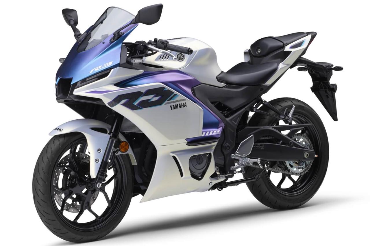 ヤマハ新型「YZF-R25」「YZF-R3」発売！ 2025年モデルはスタイリング一新、アシスト＆スリッパークラッチの採用など装備も充実 ...